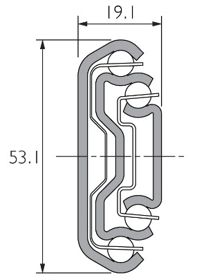 Prowadnica DZ3607-0024-2 ACCURIDE - Sklep Neron